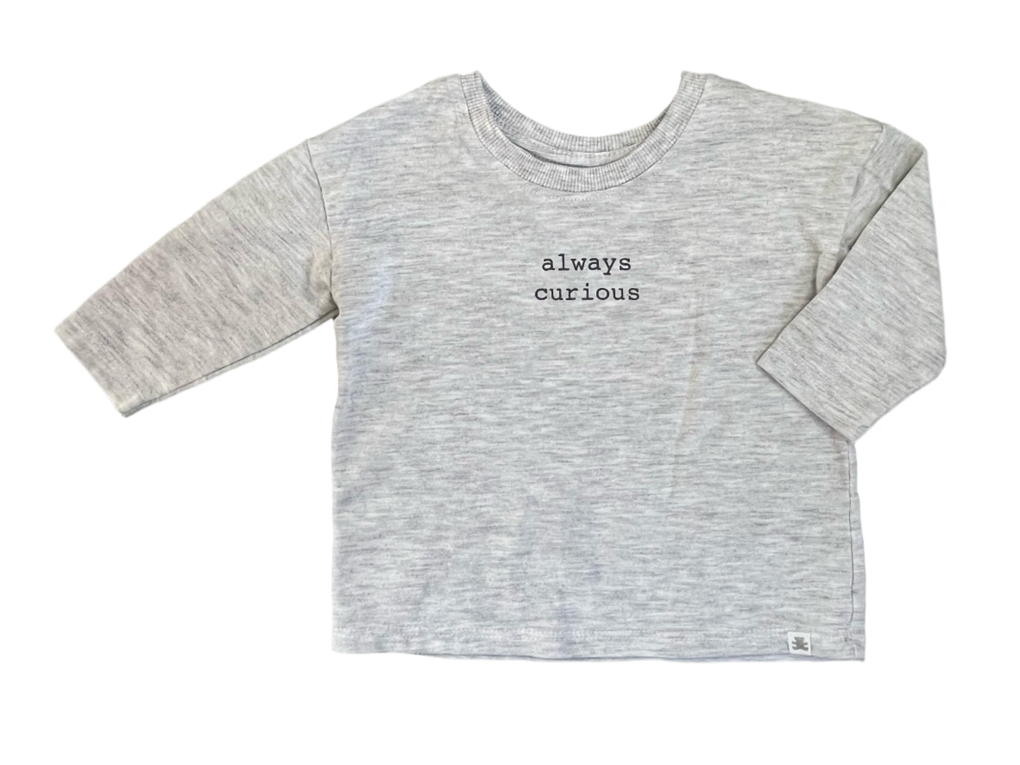 3-6M Always curious tee - Woolworths – Olivebabes
